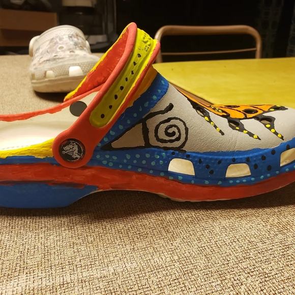 CROCS | Shoes | Custom Crocks There Really Comfy And Look Cool | Poshmark